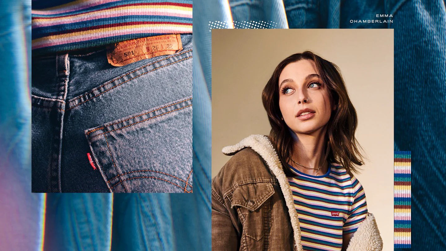 Thrifting In Style With Emma Chamberlain | Levi's® MY Official Blog