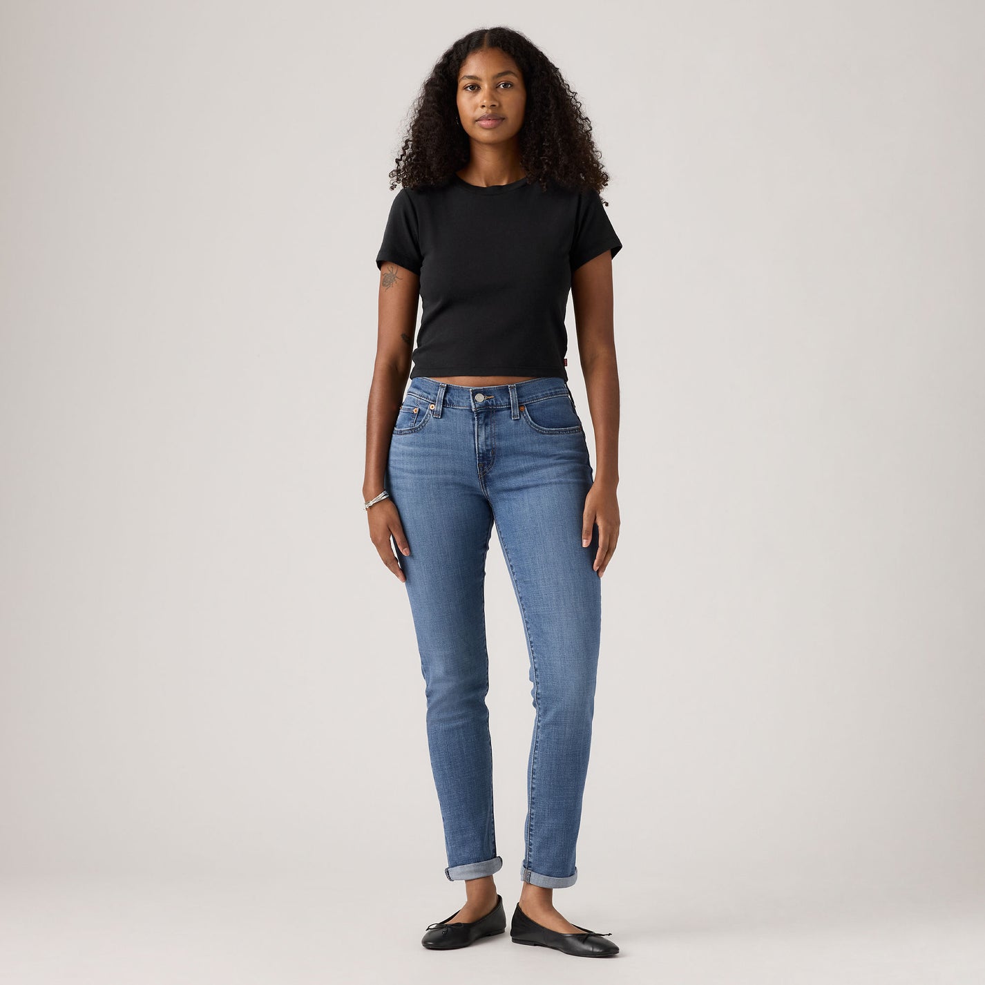Levi's® Women's New Boyfriend Jeans - Lapis Gem | Levi's MY