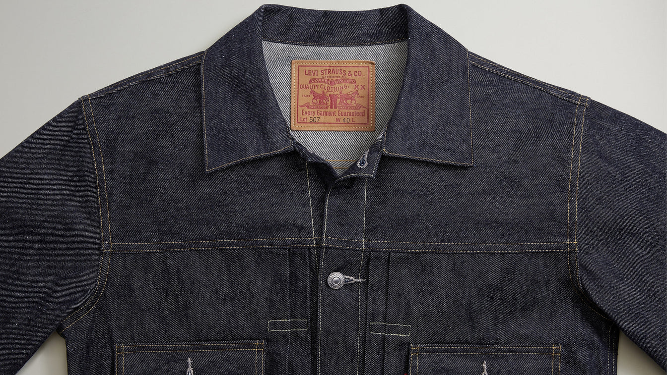 Levi's® Vintage Clothing 1953 Men's Type Ii Jacket - Organic Rigid ...