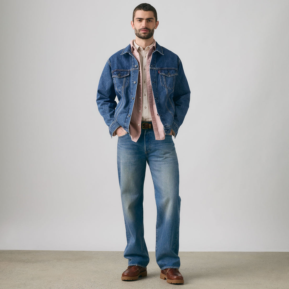 Levi's® Men's 501® Loose Jeans - Medium Indigo | Levi's MY