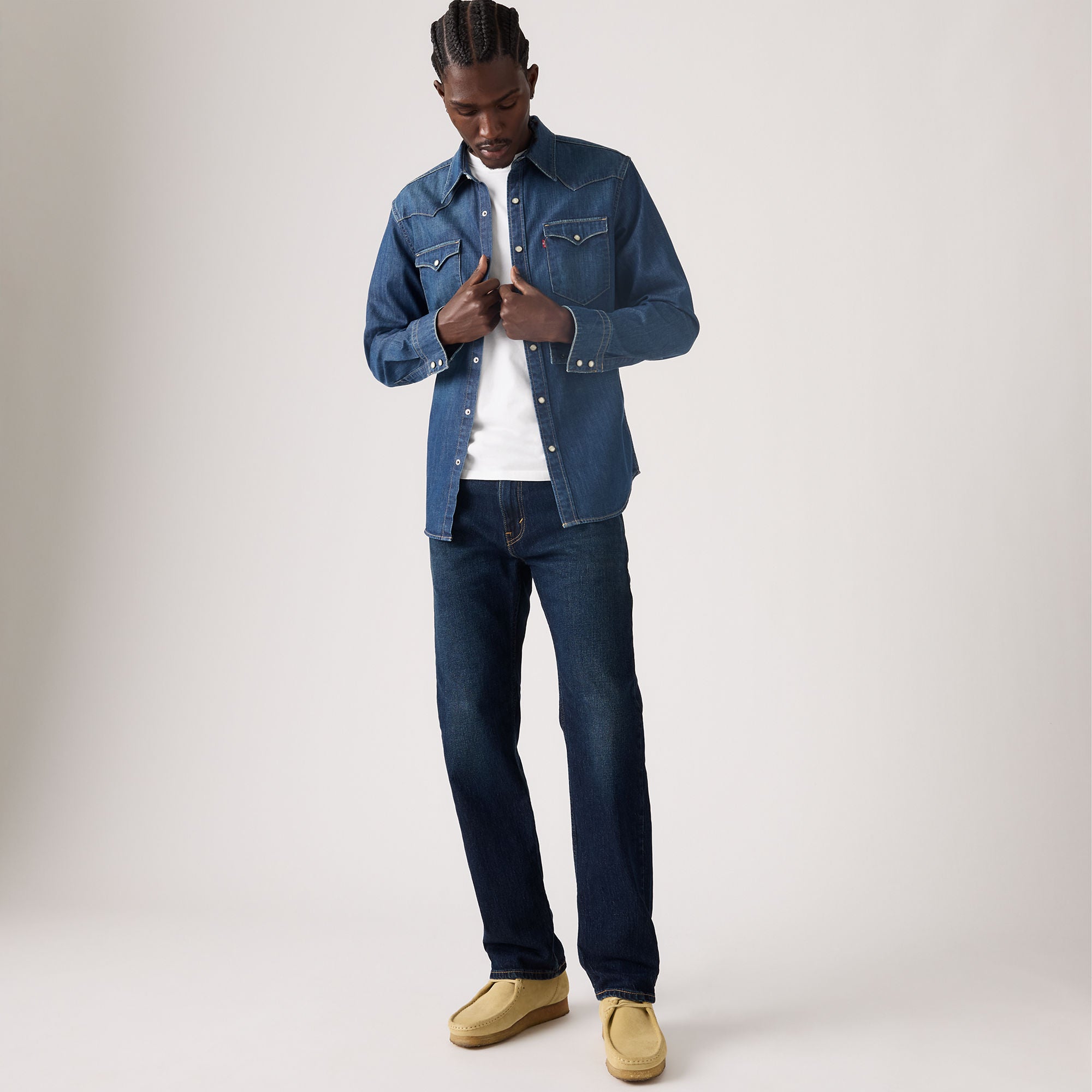 Levi's® Men's 505™ Regular Jeans - Dark Wash | Levi's MY
