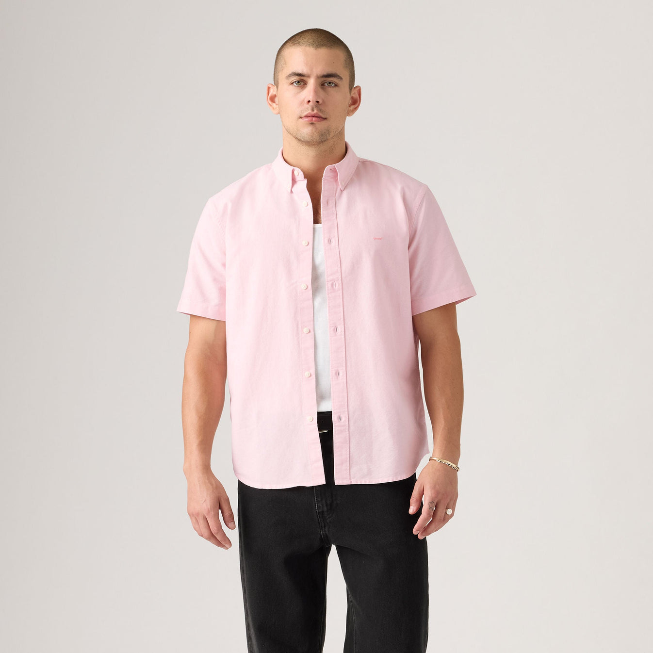Levi's® Men's Short-Sleeve Authentic Button-Down Shirt - Multicolour ...