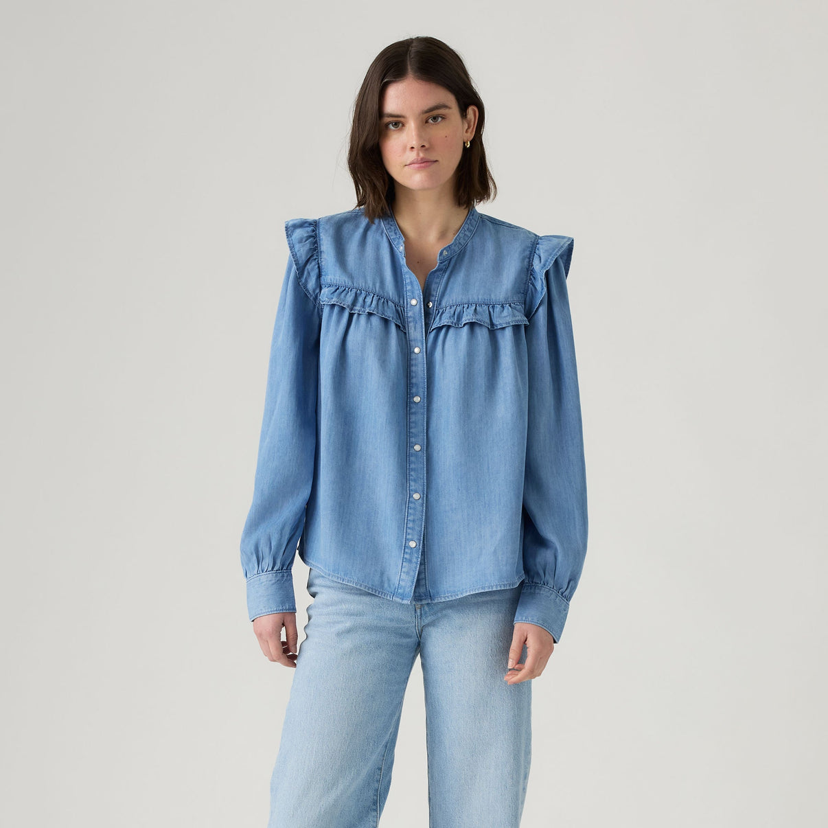Levi's® Women's Gianna Long-Sleeve Blouse - Multicolour | Levi's MY