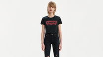 Levi's® Women's Perfect Tee - Mineral Black | Levi's MY