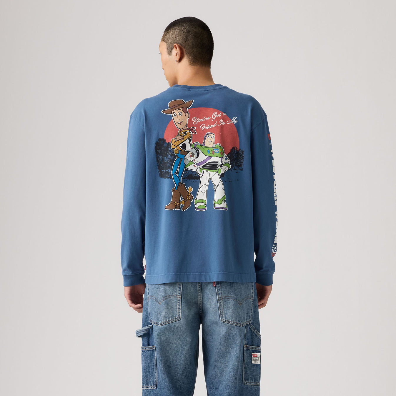 Levi's® x Toy Story Men's Long-Sleeve Pocket Tee - Multicolour | Levi's MY